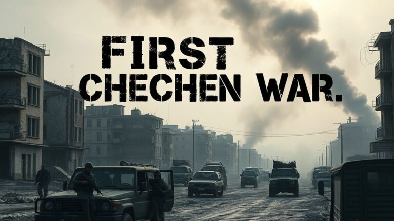 First Chechen War Begins 1994 : tournant majeur