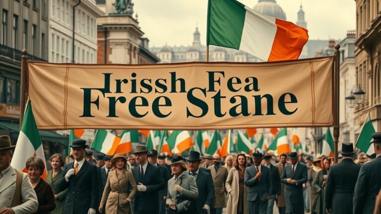 Irish Free State Established 1922 : tournant majeur