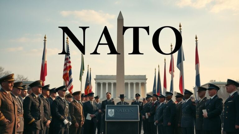 NATO Founded 1949 : tournant majeur