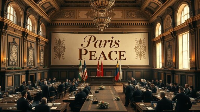 Paris Peace Conference Opens 1919 : tournant majeur