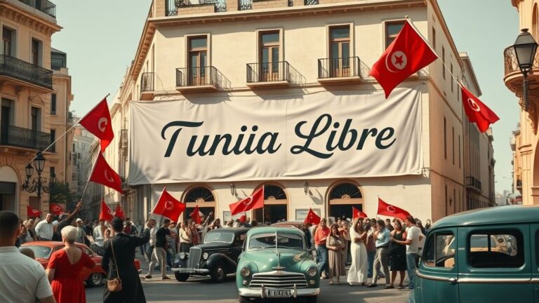 Tunisia Gains Independence 1956 : tournant majeur