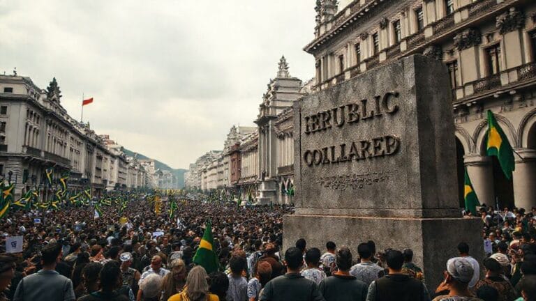 Brazilian Monarchy Falls; Republic Proclaimed (1889) – Rio de Janeiro ...