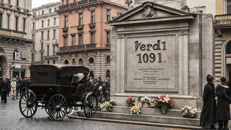 Giuseppe Verdi death — Milan, Italy | 1901-01-27 (20th) | Famous Deaths