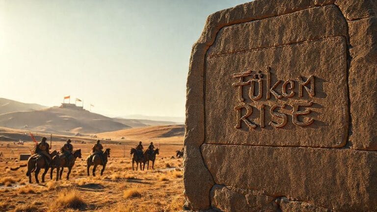 Gokturk Khaganate Rises in Central Asia — Ötüken Region | 552