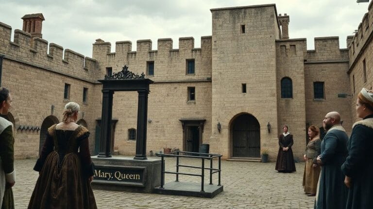 Mary, Queen of Scots death — Fotheringhay, England | 1587-02-08 ...
