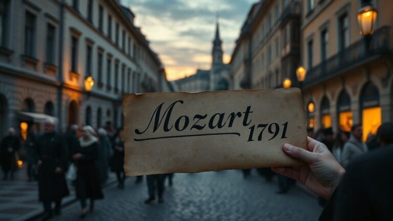 Wolfgang Amadeus Mozart death — Vienna, Austria | 1791-12-05 (late 18th ...