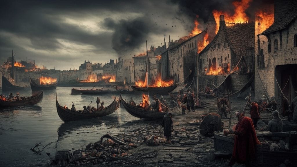 viking raid bordeaux 848: Shocking Attack on Aquitaine