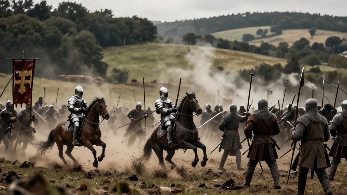 Battle of Evesham, England | 1265-08-04 - History Sphere
