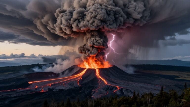 hatepe eruption taupo volcano: Powerful New Zealand Event