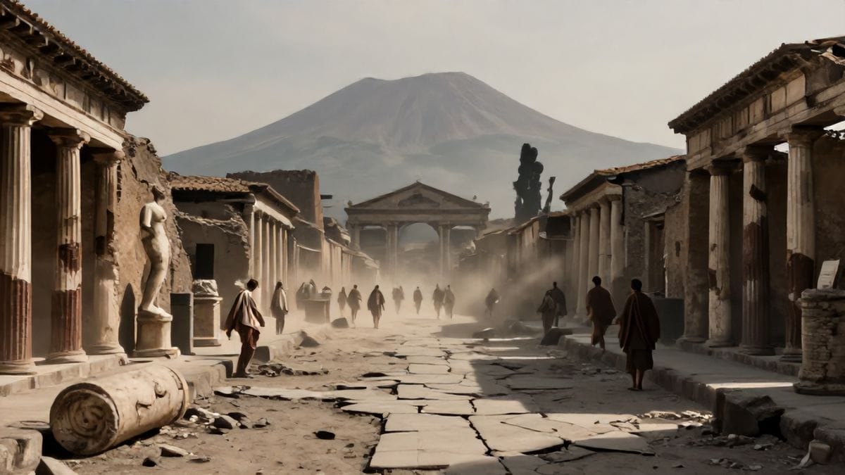pompeii herculaneum earthquake 63: shocking Roman disaster