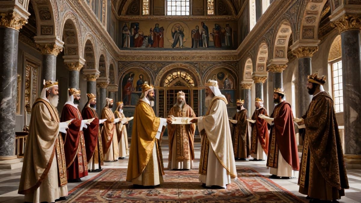 pope hormisdas legates constantinople: powerful 517 mission