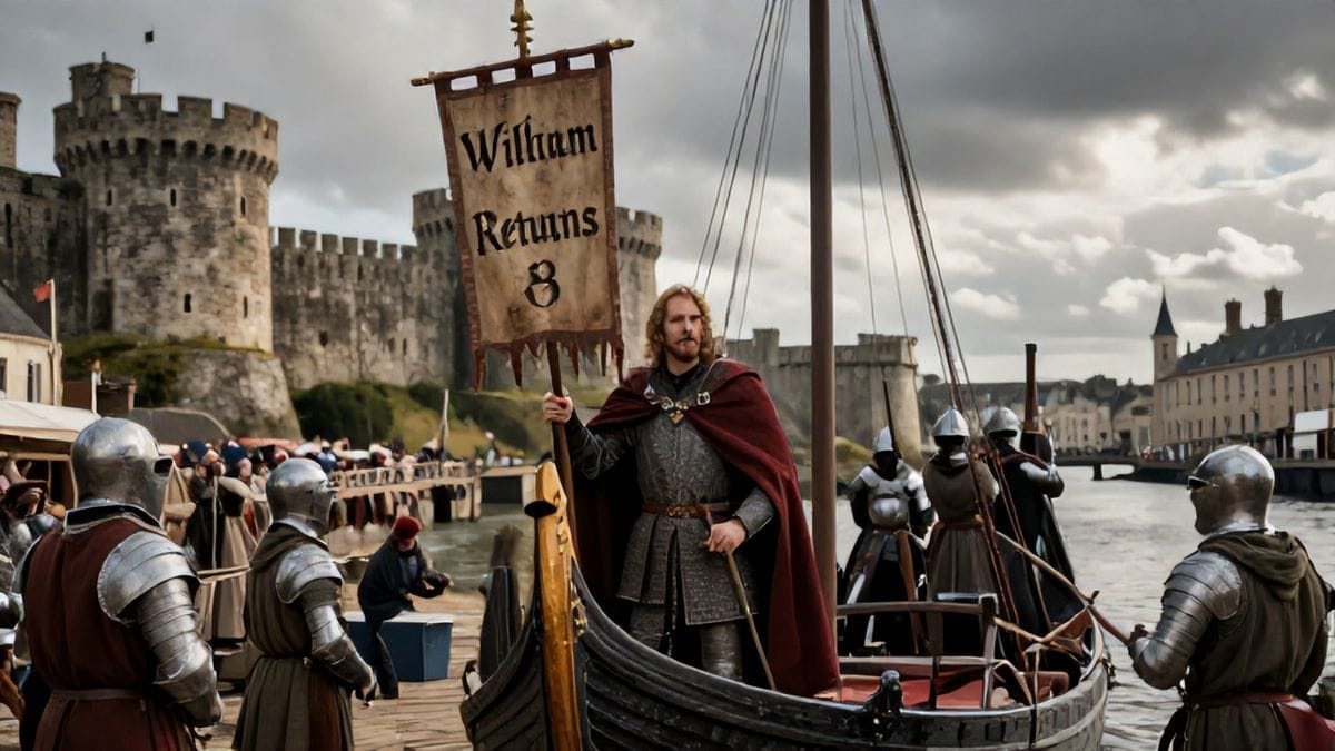 william the conqueror returns to normandy: epic 1067 saga